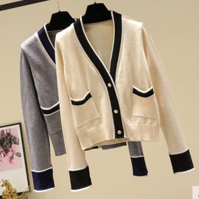 アウター デート セーター カーディガン 袖あり 長袖 Vネック 襟なし スリム ストレート 前開き ニット かわいい 大人可愛い きれいめ シンプル カジュアル 大人 上品 おしゃれ お洒落 かっこいい 大人可愛い 大人女子 こなれ感 ラフ ラブリー キュート ガーリー 個性的