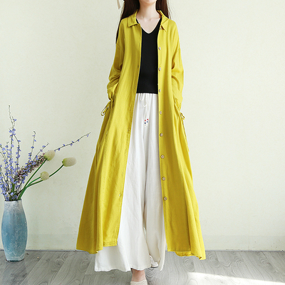 トップス ワンピース シャツ ブラウス シャツワンピース ロング ロング丈 袖あり 長袖 襟付き Aライン 前開き かわいい 大人可愛い きれいめ シンプル カジュアル 大人 上品 おしゃれ 大人女子 こなれ感 ラフ ルーズ 個性的 クール 抜け感 無地 春 秋 10代 20代 30代