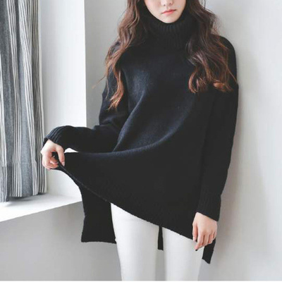 トップス セーター 袖あり 長袖 ドルマンスリーブ ハイネック タートルネック 襟なし ワイド もこもこ モコモコ ふわふわ ニット かわいい 大人可愛い きれいめ シンプル カジュアル 大人 上品 おしゃれ 大人女子 こなれ感 ラフ ラブリー キュート ガーリー ルーズ エレガント