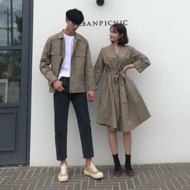 ウエストリボン ノーカラー シャツワンピース 膝丈 ひざ丈 袖あり 7分袖 七分袖 Vネック スタンドカラー フレア Aライン 前開き かわいい 大人可愛い きれいめ シンプル カジュアル 上品 おしゃれ 大人女子 こなれ感 ラフ ラブリー キュート ルーズ モダン 無地 春 秋 10代