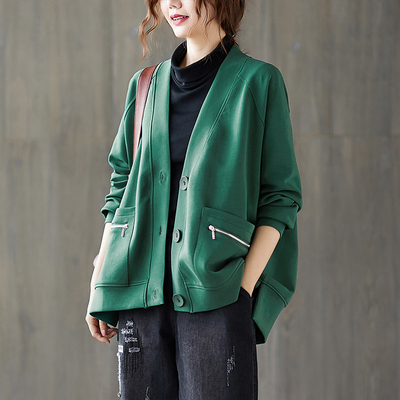 トップス カーディガン 袖あり 長袖 ドルマンスリーブ 襟なし ワイド ファスナー ポケット 前開き かわいい 大人可愛い きれいめ シンプル カジュアル 大人 上品 おしゃれ 大人女子 こなれ感 個性的 クール モード系 エレガント モダン フォーマル 無地 春 秋 10代 20代 30代