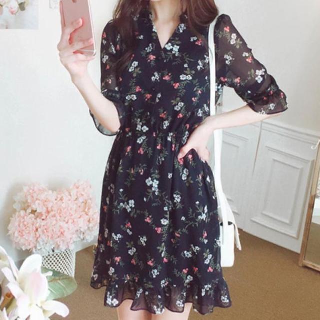 ワンピース フレアワンピース ワンピドレス ミニ丈 ひざ丈 半袖 フレア セミフレア ウエストマーク かわいい 大人可愛い きれいめ シンプル カジュアル 大人 上品 おしゃれ お洒落 大人可愛い 大人女子 こなれ感 ガーリー エレガント 主役級 存在感 フォーマル 柄 花柄 春 夏