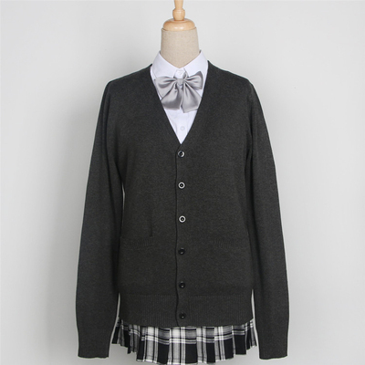 学生風 トップス カーディガン ロング ロング丈 袖あり 長袖 襟なし 前開き ニット かわいい 大人可愛い きれいめ シンプル カジュアル 大人 上品 おしゃれ 大人女子 こなれ感 ラフ ラブリー キュート ガーリー ルーズ フォーマル とろみ感 抜け感 無地 春 秋 冬 10代 20代