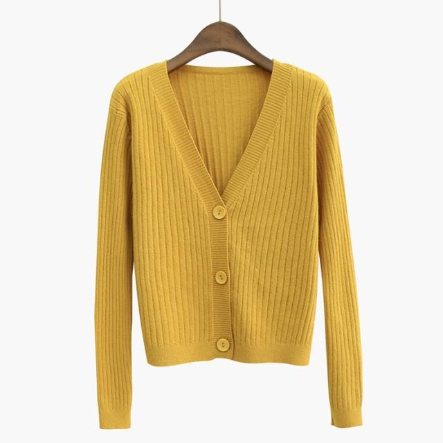 トップス ニットソー カーディガン 袖あり 長袖 Vネック 襟なし リブ 前開き リブニット ニット かわいい 大人可愛い きれいめ シンプル カジュアル 大人 上品 おしゃれ 大人女子 こなれ感 ラフ ラブリー キュート ガーリー ルーズ 個性的 抜け感 無地 春 秋 10代 20代 30代