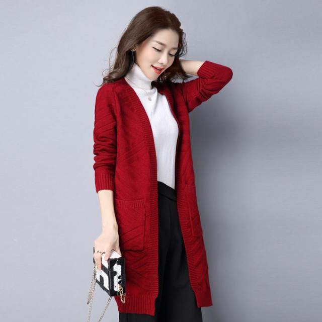 トップス アウター カーディガン ロング ロング丈 袖あり 長袖 襟なし ニット かわいい 大人可愛い シンプル カジュアル 大人 おしゃれ お洒落 アジアン エスニック エキゾチック 大人女子 ラフ 無地 秋 冬 20代 30代 レディース 女性用 通勤 デート お出かけ 公園デビュー