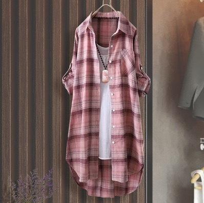 トップス デート シャツ ブラウス 上着 ミモレ ミモレ丈 ロング ロング丈 ミディアム丈 袖あり 長袖 ボリューム袖 ドルマンスリーブ フレアスリーブ ホルンスリーブ 萌袖 襟付き フレア セミフレア 細身 ストレート ワイド Aライン Iライン スマート 前開き 透け感 伸縮性