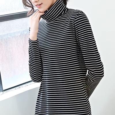 トップス カットソー 白トップス ミディアム丈 袖あり 長袖 ボリューム袖 ドルマンスリーブ フレアスリーブ ホルンスリーブ 萌袖 ハイネック タートルネック 襟なし フレア セミフレア 細身 ストレート ワイド Aライン Iライン スマート 前開き 透け感 伸縮性 薄手 かわいい