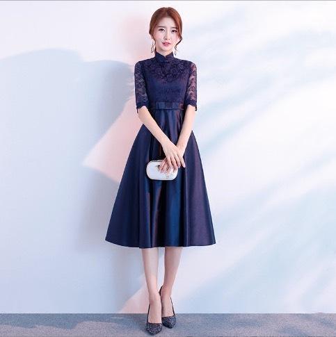 ワンピース デート レース フレアワンピース ワンピドレス 膝下 ミモレ ミモレ丈 ミディアム丈 袖あり ノースリーブ 半袖 5分袖 五分袖 フレアスリーブ 萌袖 ラウンドネック 襟付き 襟なし スタンドカラー フレア セミフレア 細身 ストレート ワイド Aライン Iライン