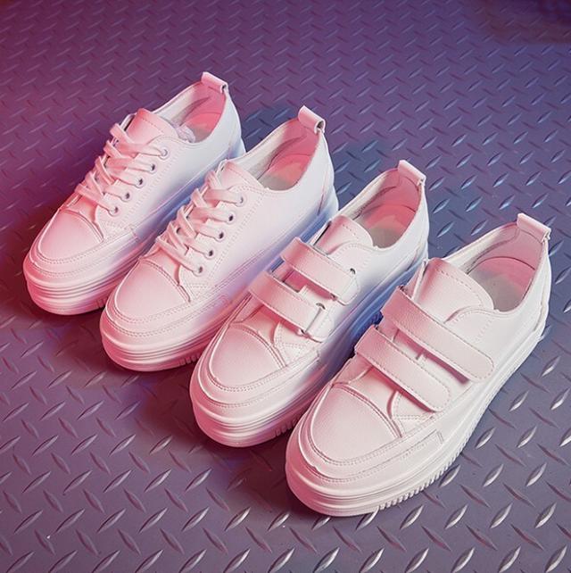 シューズ 靴 レディースシューズ ランニングシューズ レディーススニーカー ぺたんこシューズ ベルクロ ひも 歩きやすい 履きやすい 美脚 脚長 厚底 かわいい 可愛い きれいめ シンプル カジュアル 大人 上品 おしゃれ かっこいい ラブリー キュート ガーリー