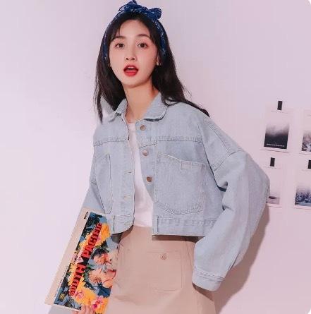 アウター デート ブルゾン ジャケット Gジャン 上着 ロングスカート ショート ショート丈 ミディアム丈 袖あり 長袖 ボリューム袖 フレアスリーブ 萌袖 フレア セミフレア ストレート ワイド Aライン 切り替えデザイン スマート ポケット 前開き 編み込み 伸縮性 デニム