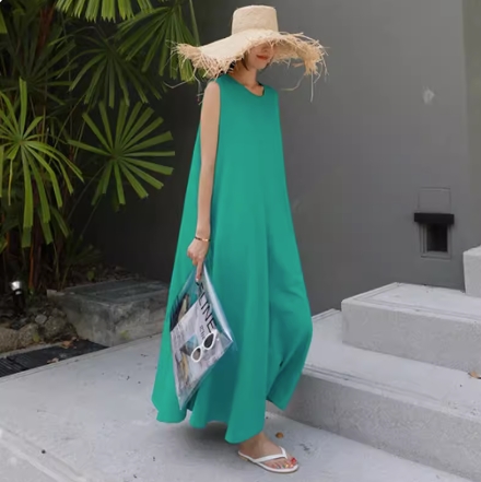 ワンピース ロングスカート フレアワンピース ワンピドレス マキシ丈 袖あり 長袖 Aライン ウエストマーク ハイウエスト プルオーバー かわいい きれいめ シンプル カジュアル 大人 上品 おしゃれ お洒落 レトロ 大人可愛い 大人女子 こなれ感 ラフ ガーリー エレガント 柄