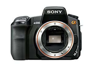 ソニー SONY デジタル一眼レフカメラ α200 ボディ DSLR-A200(中古品)