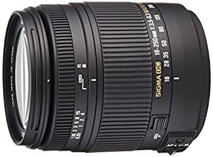 SIGMA 高倍率ズームレンズ 18-250mm F3.5-6.3 DC MACRO OS HSM ニコン用 APS-C専用 883553(中古品)