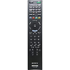 SONY RM-JD024 液晶テレビ 純正リモコン 1-489-470-11 保守部品(中古品)