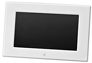 GREENHOUSE デジタルフォトフレーム 7インチ ホワイト GH-DF7Z-WH(中古品)