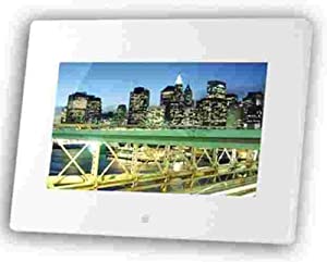 KEIAN デジタルフォトフレーム 7インチ ホワイト KDPF07032E-WHA(中古品)