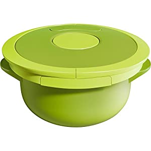 マイヤー(Meyer) 電子レンジ圧力鍋 2.5L ポリプロピレン 簡単調理 時短 炊飯 グリーン「電子レンジ圧力鍋2」 【国内正規品】 MPC