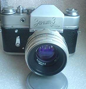 zenit-3?USSR Soviet Unionロシア35?mm lilm SLRカメラ(中古品)