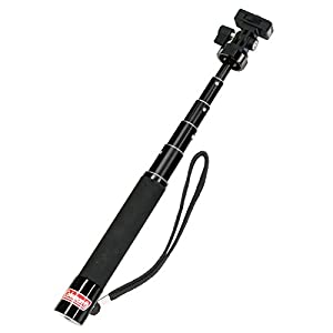 Velbon&Coleman スマホ自撮り棒 CVSS-6 BLACK 6段 ウルトラロック 脚径24mm 小型 ティルト雲台 スマートフォンホルダー付属 アル