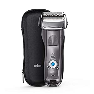 ブラウン シリーズ7 メンズ電気シェーバー 7855s-P 4カットシステム 水洗い可/グレー(中古品)