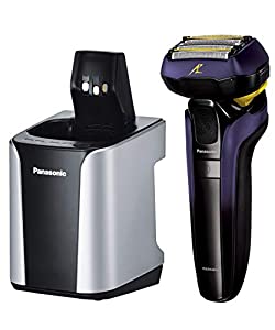 パナソニック ラムダッシュ メンズシェーバー 5枚刃 青 ES-LV7E-A(中古品)