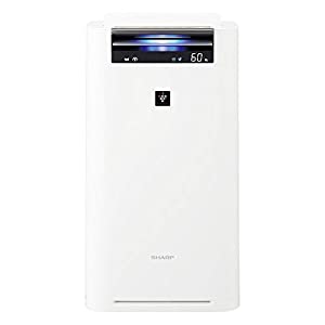 シャープ 加湿 空気清浄機 プラズマクラスター 25000 ハイグレード 13畳 / 空気清浄 23畳 2019年モデル ホワイト KI-LS50-W(中古