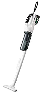 HiKOKI(ハイコーキ) 18V コードレス 掃除機 1段サイクロン式 ハンディ スティック クリーナー 最大吸い込み仕事率25W 軽量 1.7kg