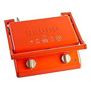 [ブルーノ] ミッフィー グリルサンドメーカー ダブル BOE089-BRR 【7760843】bruna-red(中古品)