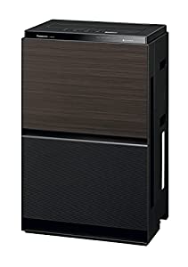 パナソニック 加湿 空気清浄機 ナノイーX 9.6兆 エコナビ搭載 ~31畳 木目調 F-VC70XU-TM(中古品)