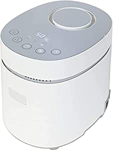 [山善] 加湿器 加熱式 スチーム式 上部給水式 (湿度センサー搭載) (最大加湿 600ml) (タンク容量 3.0L) (木造約10畳/プレハブ洋