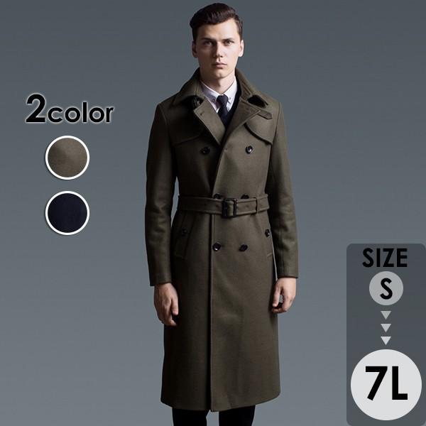 【レビュー投稿で+5%還元】ロングコート メンズ チェスターコート 2カラー ビジネス 大きいサイズ アウター メンズファッション 防寒 体型カバー おしゃれ 春 秋冬 カーキ ブラック 20代 30代 40代 eg019jcjcc6