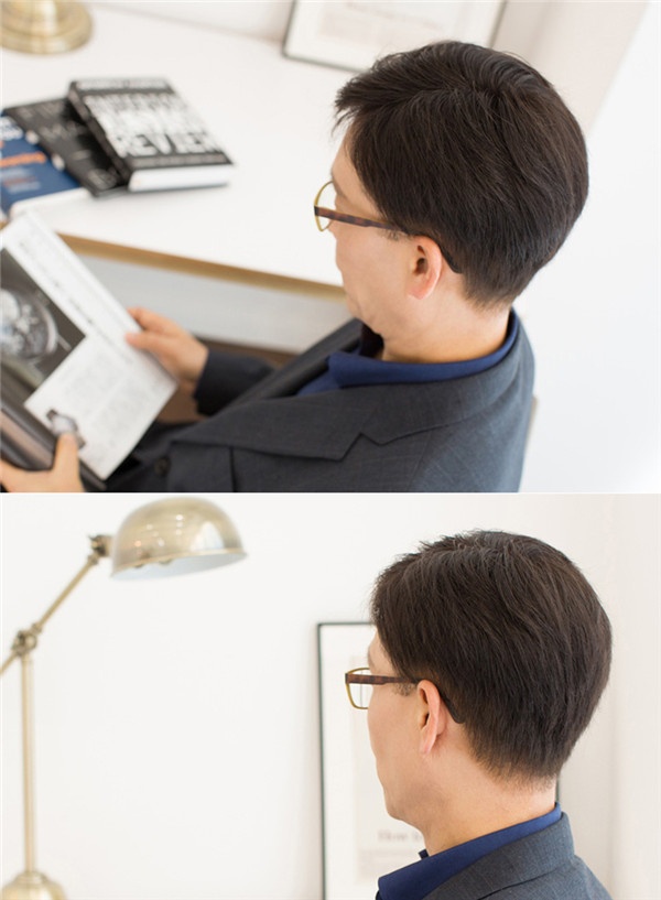 フルウィッグ 人毛かつら 人毛 お父さんウイッグ 普段使い ショット