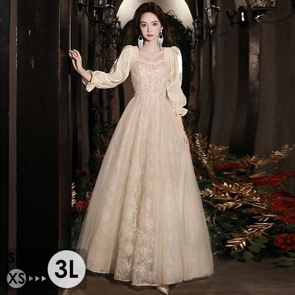 【レビュー投稿で+5%還元】ドレス 大人 ピアノ 発表会 ロングドレス 小さいサイズ 袖付き 長袖 演奏会 結婚式 母親 演奏会用ドレス ロング 黒 披露宴 レディース 演奏会ドレス ピアノ発表会 韓国 イブニングドレス パーティードレス ワンピース 二次会 花嫁 dg237n1n1jc