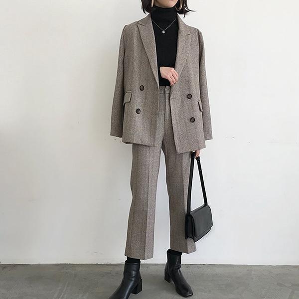 スーツ レディース パンツスーツ セットアップ フォーマルスーツ ビジネススーツ 春 秋 冬 ママスーツ レディーススーツ 卒業式スーツ