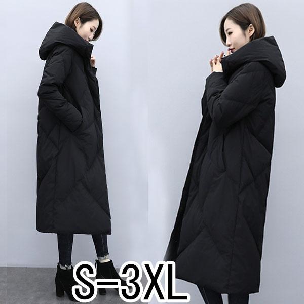 【レビュー投稿で+5%還元】ダウンコート レディース ロング ベンチコート フード アウター ジャケット 大きいサイズ ダウンジャケット 90％ダウン シンプル 冬服 柔らかい 無地 ロングコート 暖かい 大きいサイズ 防寒性抜群！dw076ze