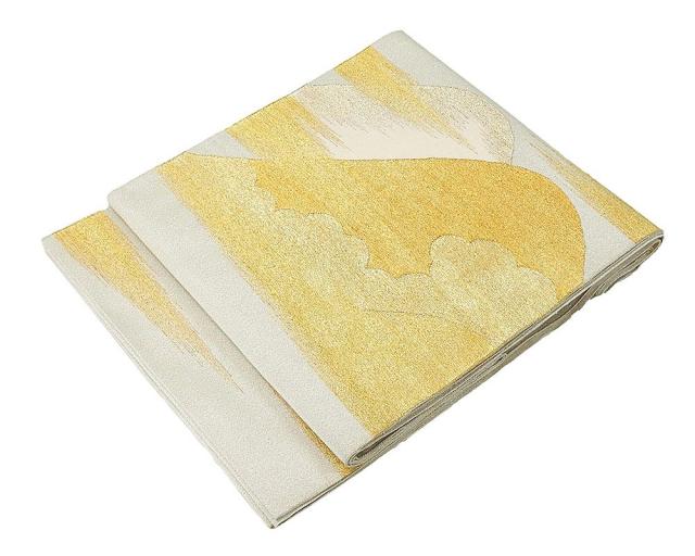 袋帯 正絹 霞山模様 綴れ袋帯 良品 リサイクル 中古 フォーマル 礼装用 パーティー 着物 g4041