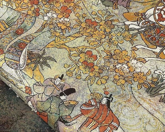 袋帯 正絹 佐賀錦 花鳥几帳文 礼装用 フォーマル 中古 リサイクル g4118