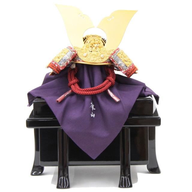 五月人形 兜 単品飾り 1/5 幅24cm（245to0005）雄山 菊一文字 櫃付き ym1180（gk93） 端午の節句 インテリアの通販 ...