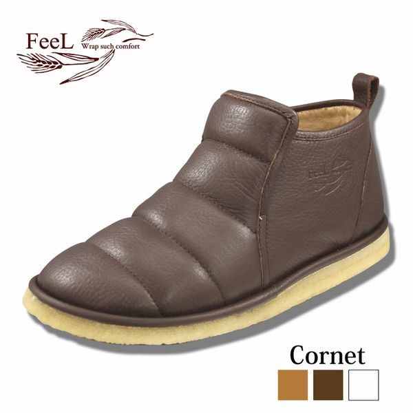 レディースシューズ レディースファッション 靴 Cornet コロネ パンモチーフ ふかふかした表情 キルティング プラットフォーム製法