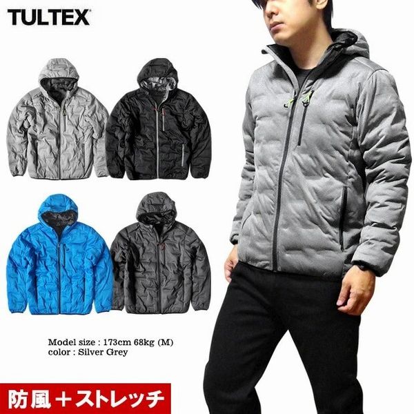 中綿ジャケット ジャケット メンズファッション 防風 防寒 ジップパーカー アウター TULTEX ジャンパー ブルゾン アウトドア キャンプ