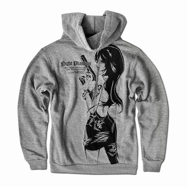 パーカー トップス メンズファッション 柔らかい生地 着心地抜群 エロかっこいい スナイパーガール 大胆プリント 裏起毛ジップパーカー