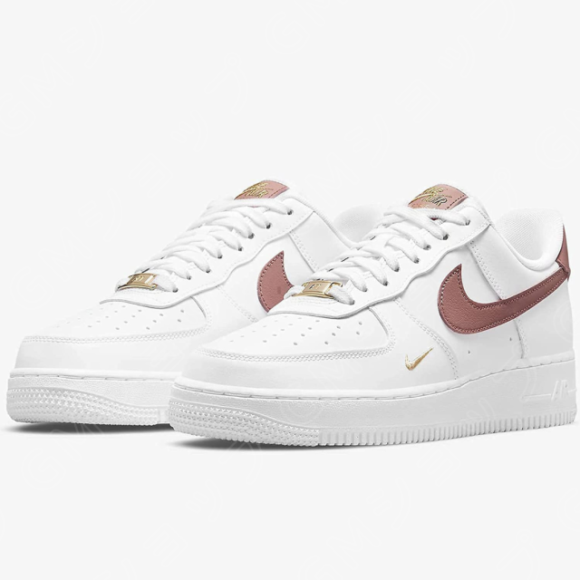 送料無料 NIKE Nike Air Force 1`07 ESS CZ0270-103 MINI PINK SWOOSHES 並行輸入品