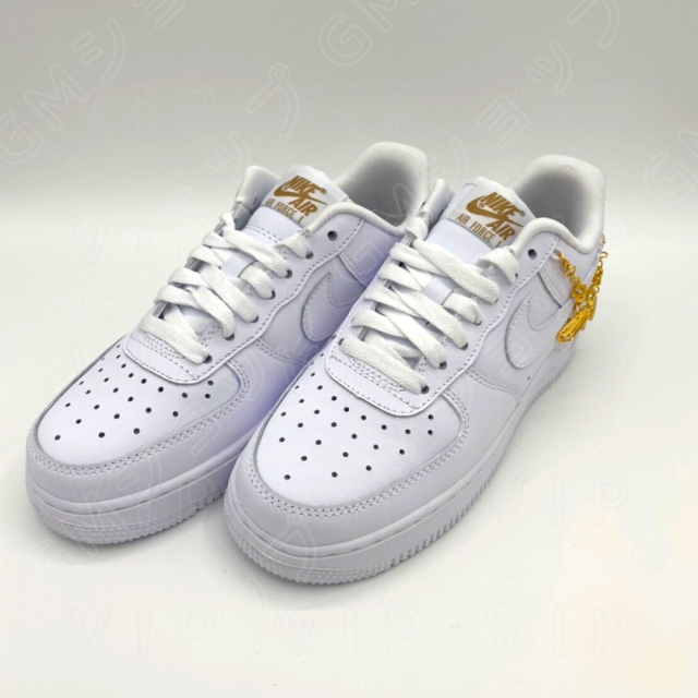 NIKE Air Force 1 07 LX Pendant DD1525-100 WHITE/LEMON スニーカー 送料無料 並行輸入品