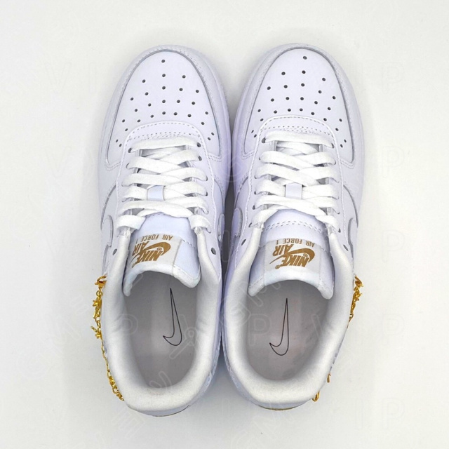 NIKE Air Force 1 07 LX Pendant DD1525-100 WHITE/LEMON スニーカー