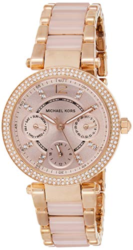 腕時計 マイケルコース レディース Michael Kors Analog Rose Gold Dial Women's Watch ...