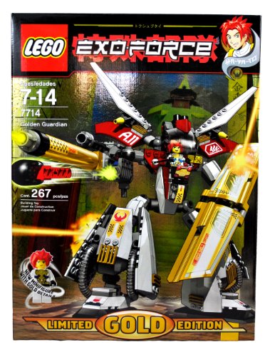 レゴ Lego Year 2007 Limited GOLD Edition Exo-Force Series Mecha Vehicle ...