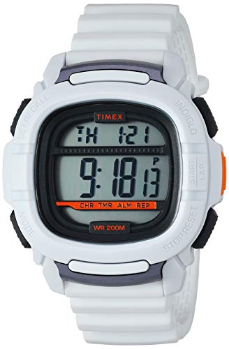 腕時計 タイメックス メンズ Timex Men's TW5M26400 Command 47mm White Silicone Strap ...