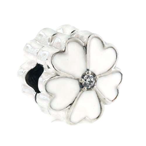パンドラ ブレスレット チャーム PANDORA Clip Bead Silver Woman 791822EN12 zirconsの通販は ...