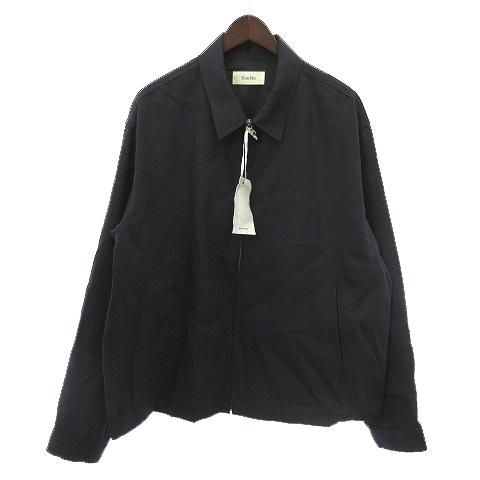 【中古】未使用品 アーニーパロ Ernie Palo タグ付き 25SS ジップアップ ジャケット ネイビー 紺 48