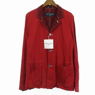 【中古】コムデギャルソンオム COMME des GARCONS HOMME HG-J049 タグ付き カバーオール ジャケット ブルゾン L